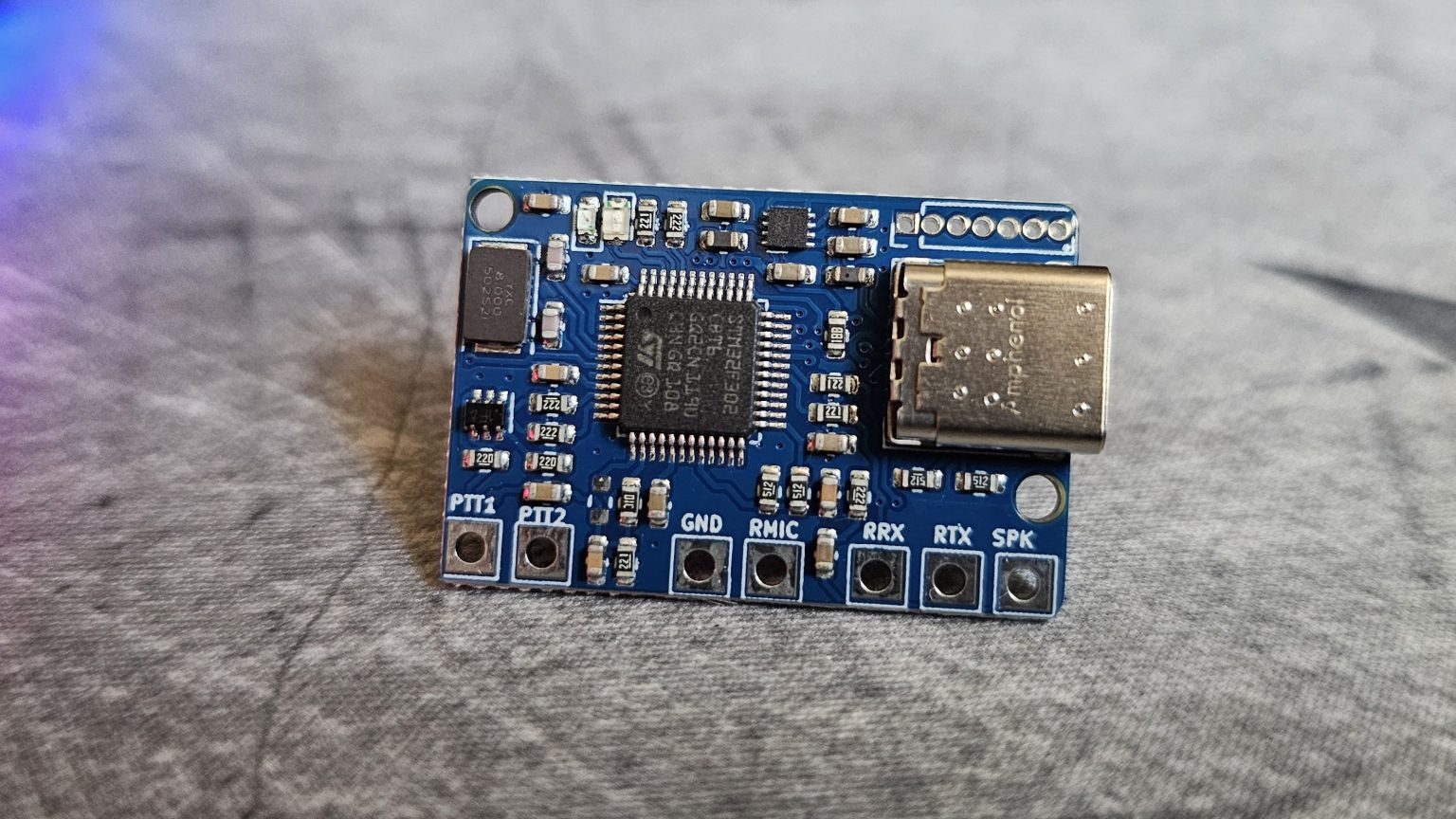 AIOB2: All in One BOARD: Audio / PTT / Programming / Cat Controll / 3.3v data – AIOB Revision 2. ...