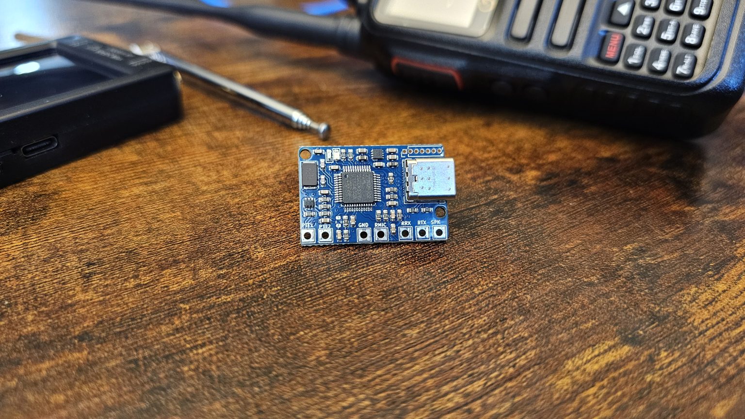 AIOB2: All in One BOARD: Audio / PTT / Programming / Cat Controll / 3.3v data – AIOB Revision 2. ...