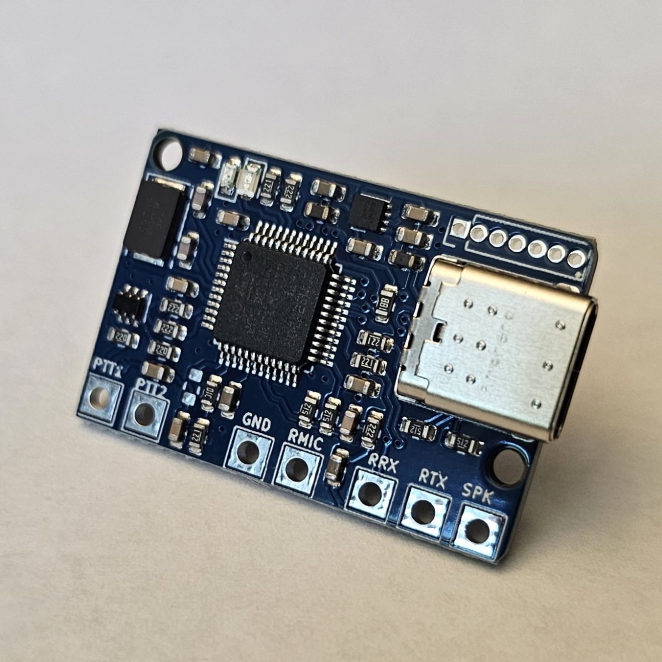 AIOB2: All in One BOARD: Audio / PTT / Programming / Cat Controll / 3.3v data – AIOB Revision 2. ...