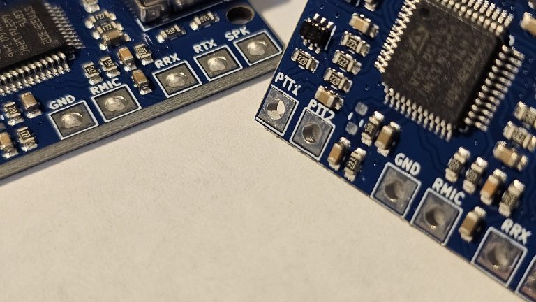 AIOB2: All in One BOARD: Audio / PTT / Programming / Cat Controll / 3.3v data – AIOB Revision 2. ...